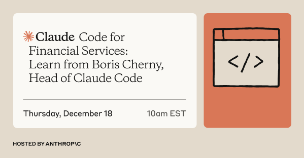 Claude Code for Financial Services: Learn from Boris Cherny, Head of ...